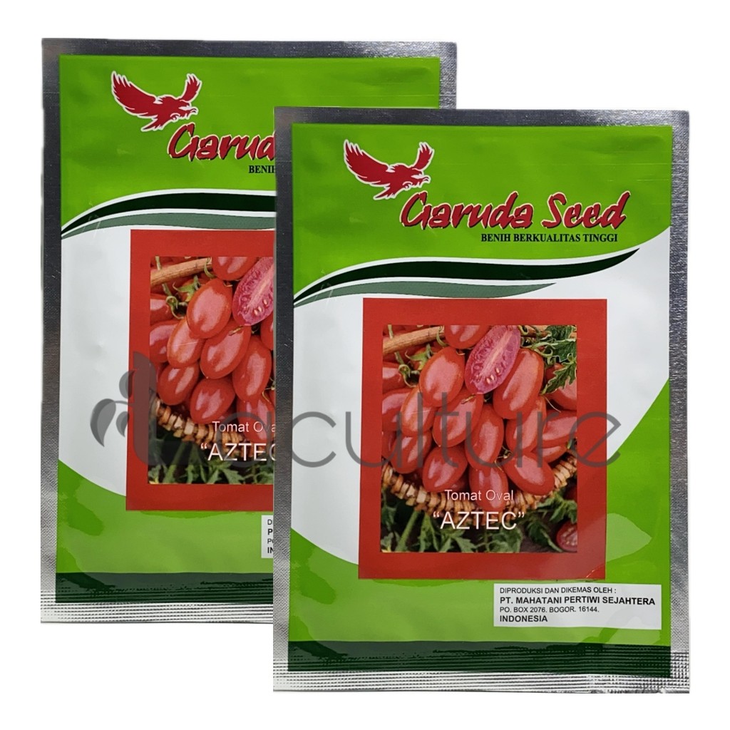 Jual Benih Tomat Cherry Oval Aztec Isi 5 Gram Kemasan Asli Garuda Seed ...