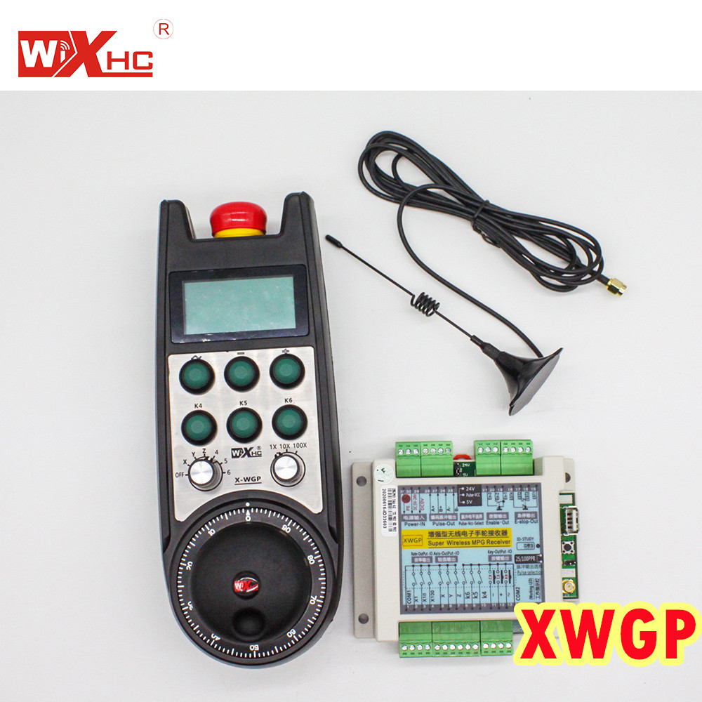 Jual XWGP 6 Customized Function Buttons CNC Manual Pulse Generator Handle Manual Pulse Generator ...