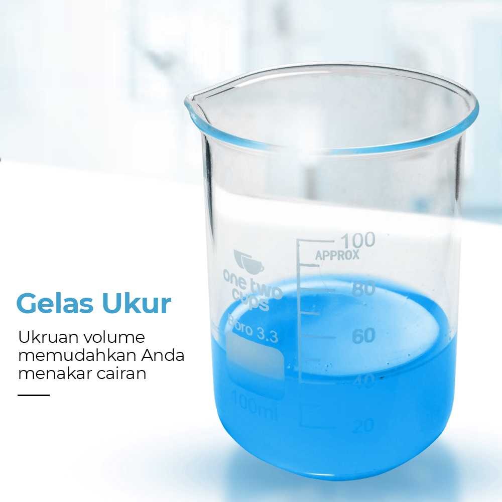 Jual Gelas Ukur Lab Kimia Borosilicate Glass | Shopee Indonesia