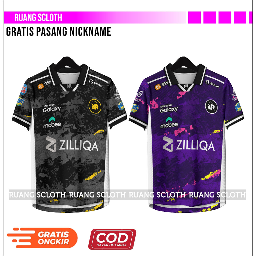 Jual Jersey RRQ Victoire Terbaru 2024/2025 Premium Gratis Pasang ...