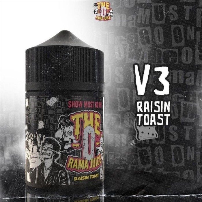 Jual THE O RAMA V3 RAISIN TOAST 60ML FREEBASE | Shopee Indonesia