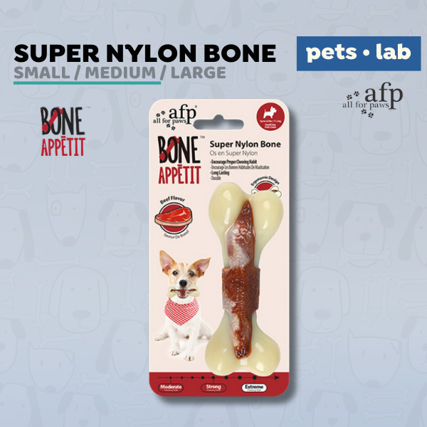 Jual All For Paws AFP Bon Appetit Dog Dental Chew Toys Mainan Gigitan ...