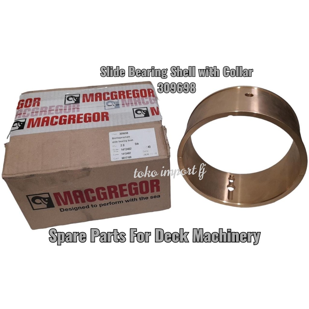 Jual Macgregor Mit Bund Slide Bearing Shell Collar Deck Machinery ...