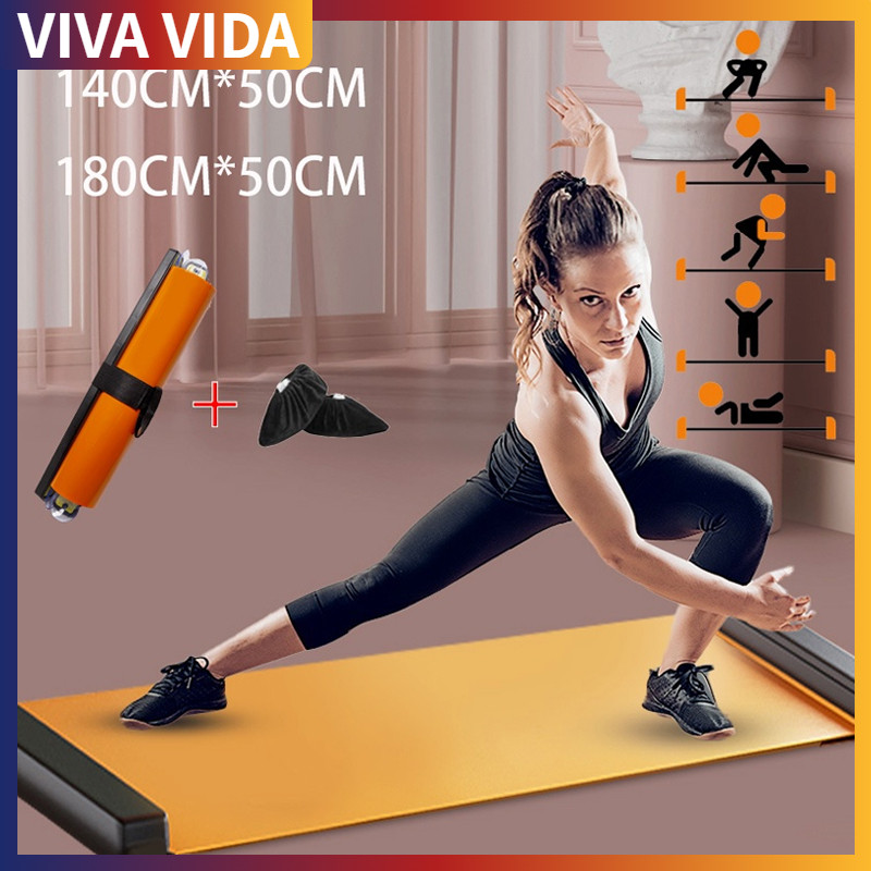 Jual Alat Fitness Sliding Mat Portabel Alat Olahraga Gym Sport Gesek ...