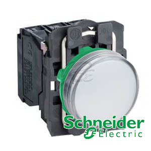 Jual Pilot Lamp Plastik Schneider Putih XB5AVM1 230V-240V AC | Shopee ...