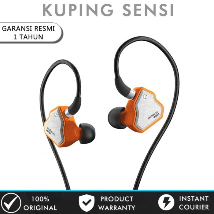 Jual 7Hz Salnotes Zero Single Driver Earphone alt CHU Tanchjim - Orange ...