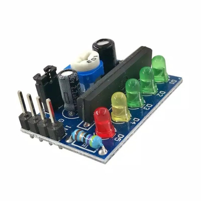 Jual DC12V 5Stage LED VU Display KA2284 Baterry Indicator | Shopee Indonesia