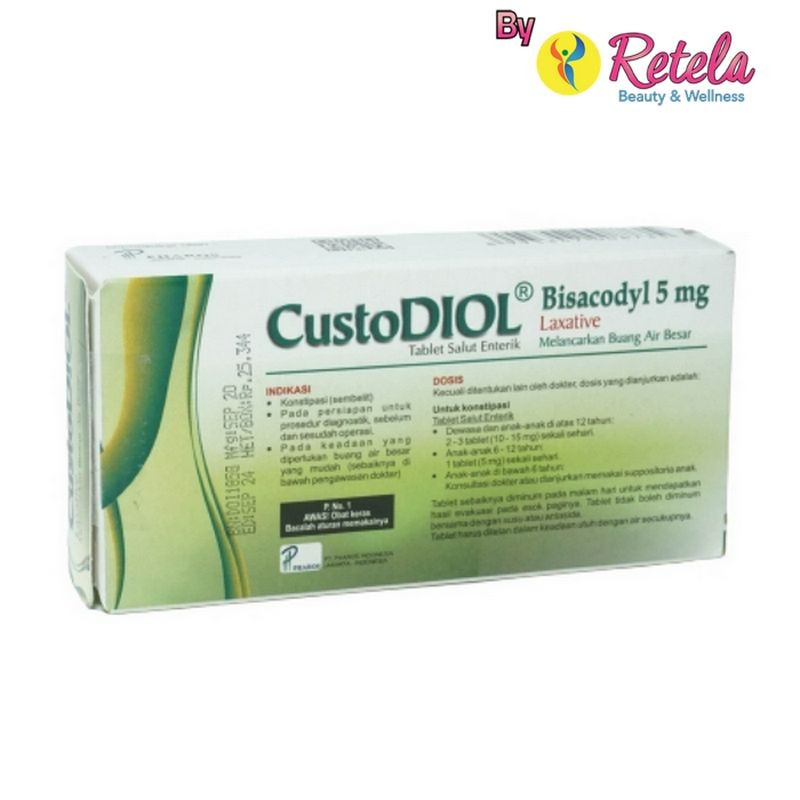 Jual CUSTODIOL 5 MG EC 1 BOX 3 STRIP | Shopee Indonesia