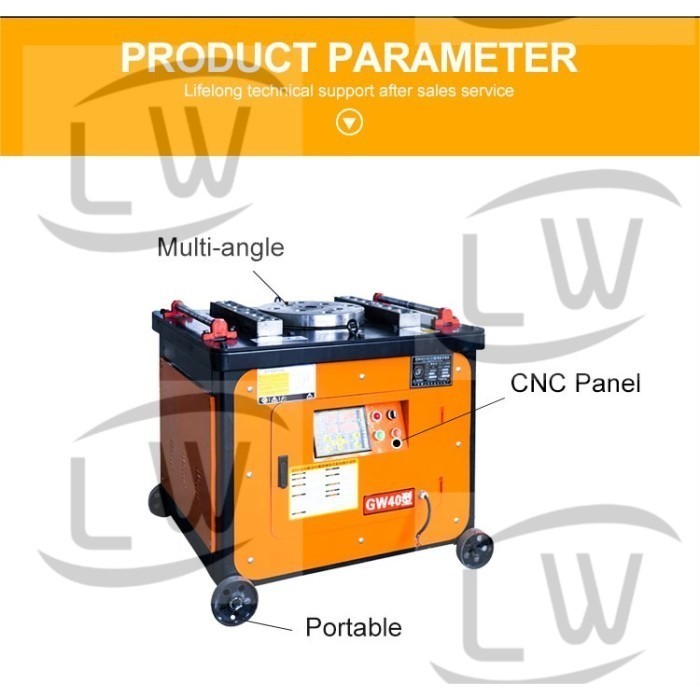 Jual MESIN BENDING PEMBENGKOK BESI / MACHINE BAR BENDER 40MM HEAVY ...
