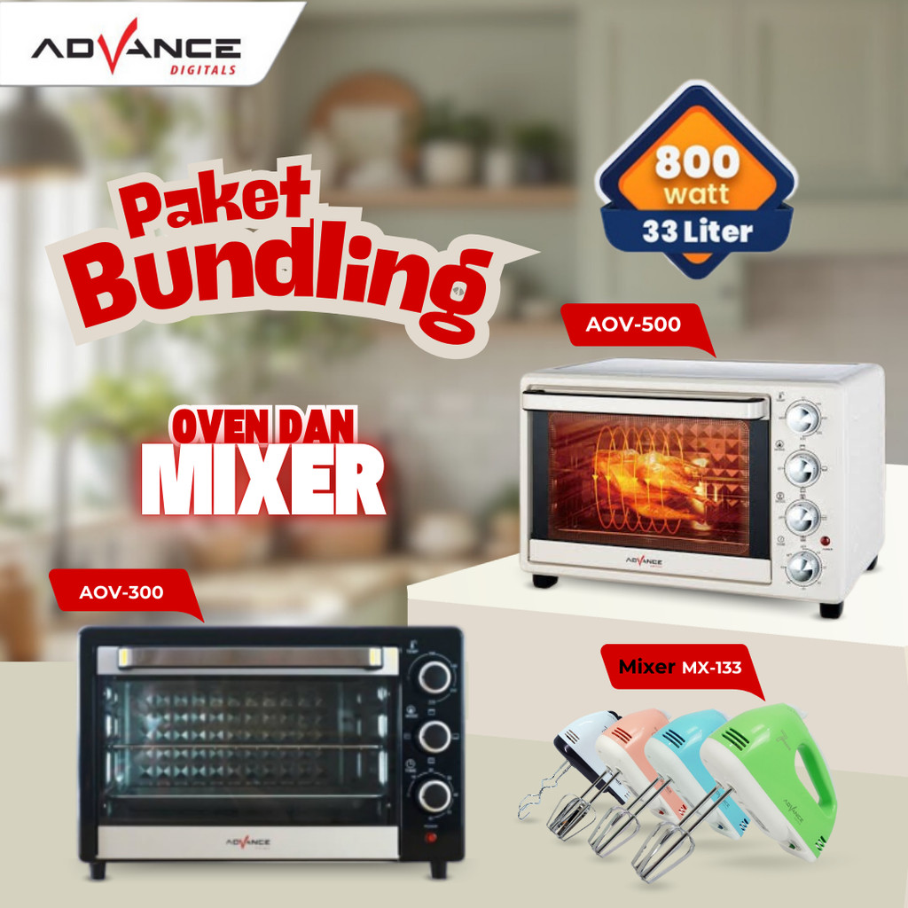 Jual Oven+mixer Advance Oven Listrik Oven Kapasitas Besar 33L ...