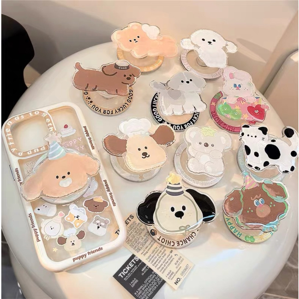 Jual Phone Holder HP Pop Socket Korean Bear Cute Aesthetic / Phone Grip ...