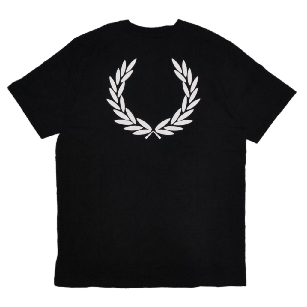 Jual Fred Perry Rear Powder White Black / Kaos Branded Original ...