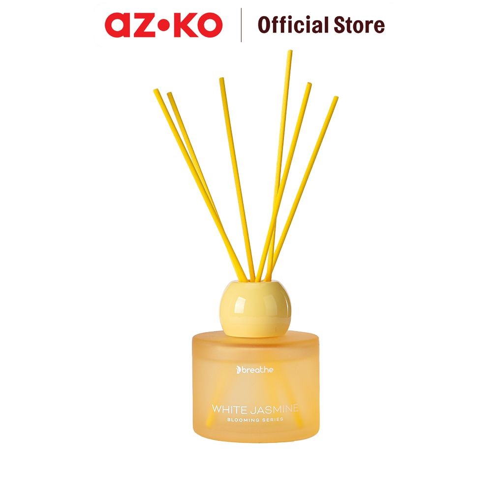 Jual AZKO Breathe 100 ml White Jasmine Reed Diffuser - Kuning Rattan ...