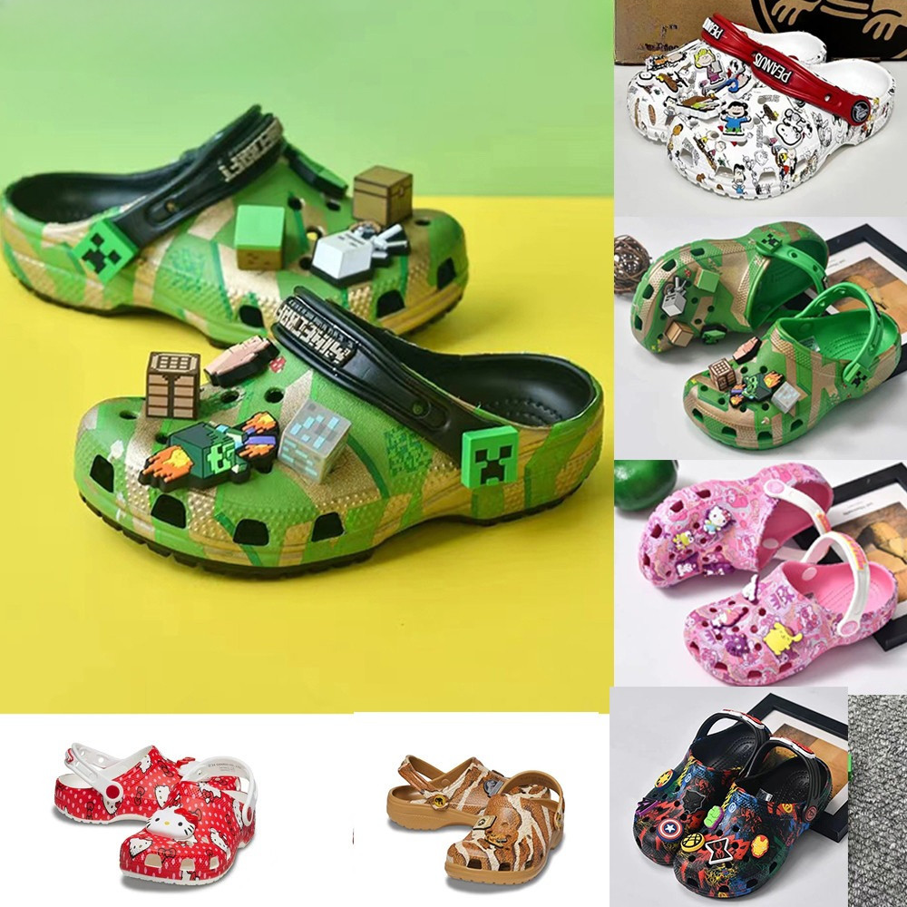 Jual Sandal Cross Anak Anak Minecraft Elevated Original Snoopy Peanuts ...