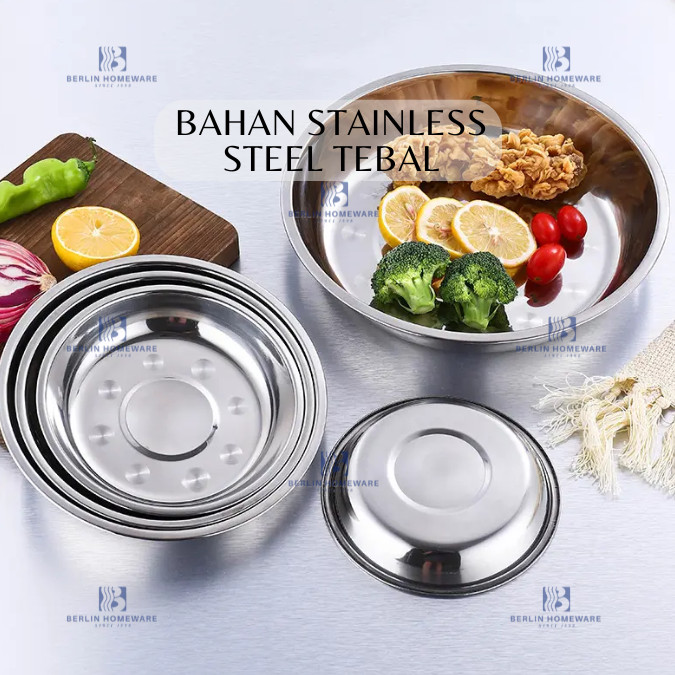 Jual Piring Cekung Dalam Berbagai Ukuran Premium Super Tebal Baskom ...