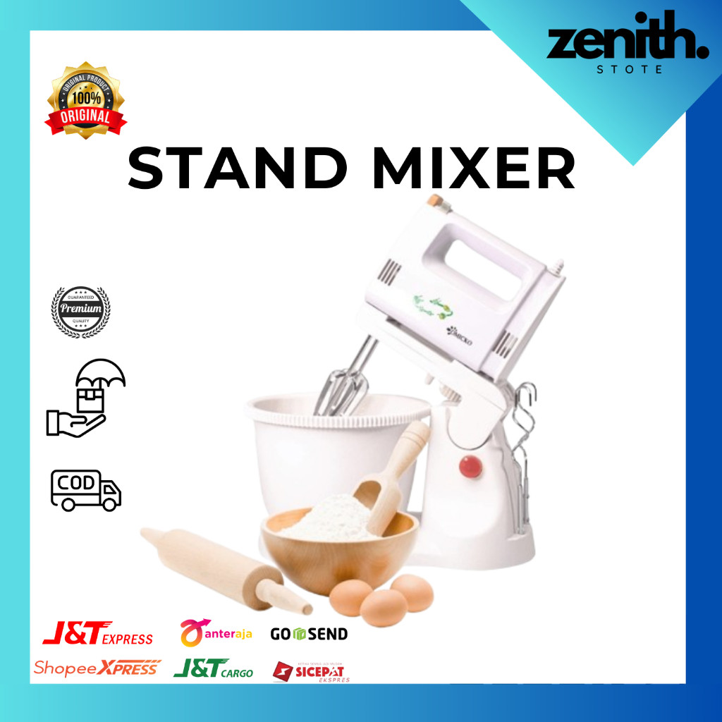 Jual Zenith - Stand Mixer Kue Roti Kapasitas Besar Low Watt Murah ...