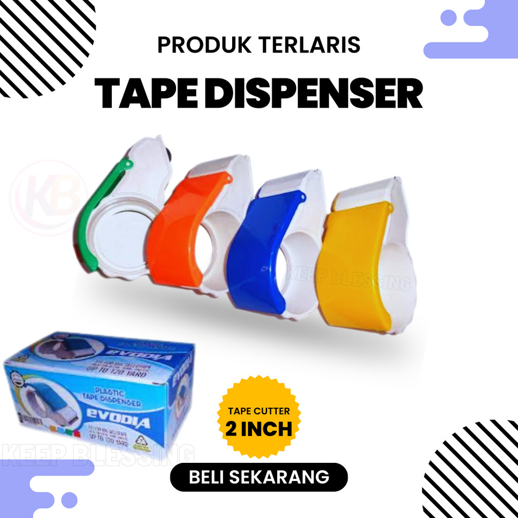 Jual Tape Cutter / Tape Dispenser Lakban 2inch / Tempat Lakban / Mesin ...