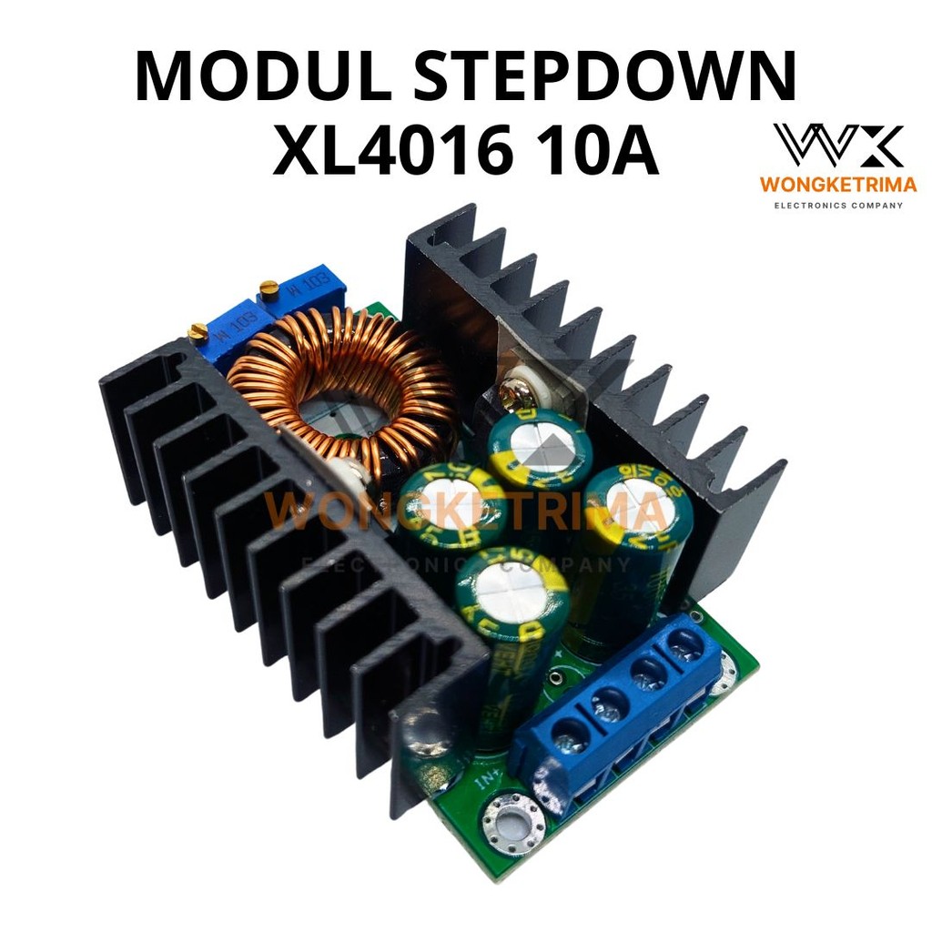 Jual MODUL STEPDOWN XL4016 10A DC TO DC STEP DOWN PENURUN TEGANGAN ...