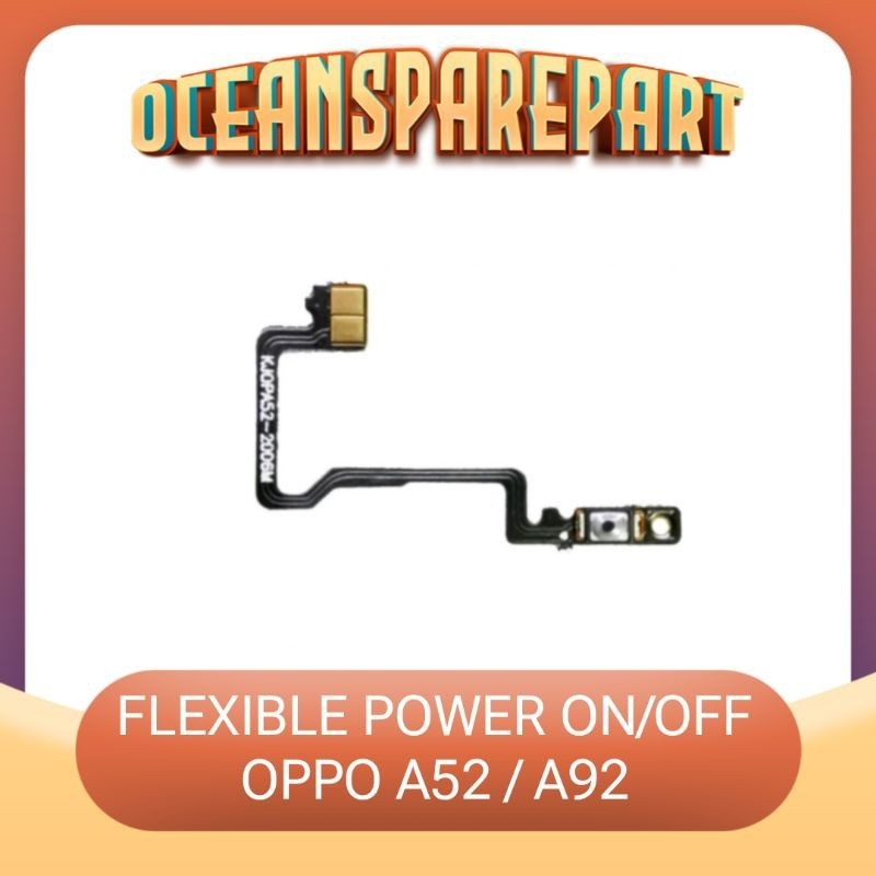 Jual Flexsible Power On Off Oppo A52 / A92 Original | Shopee Indonesia