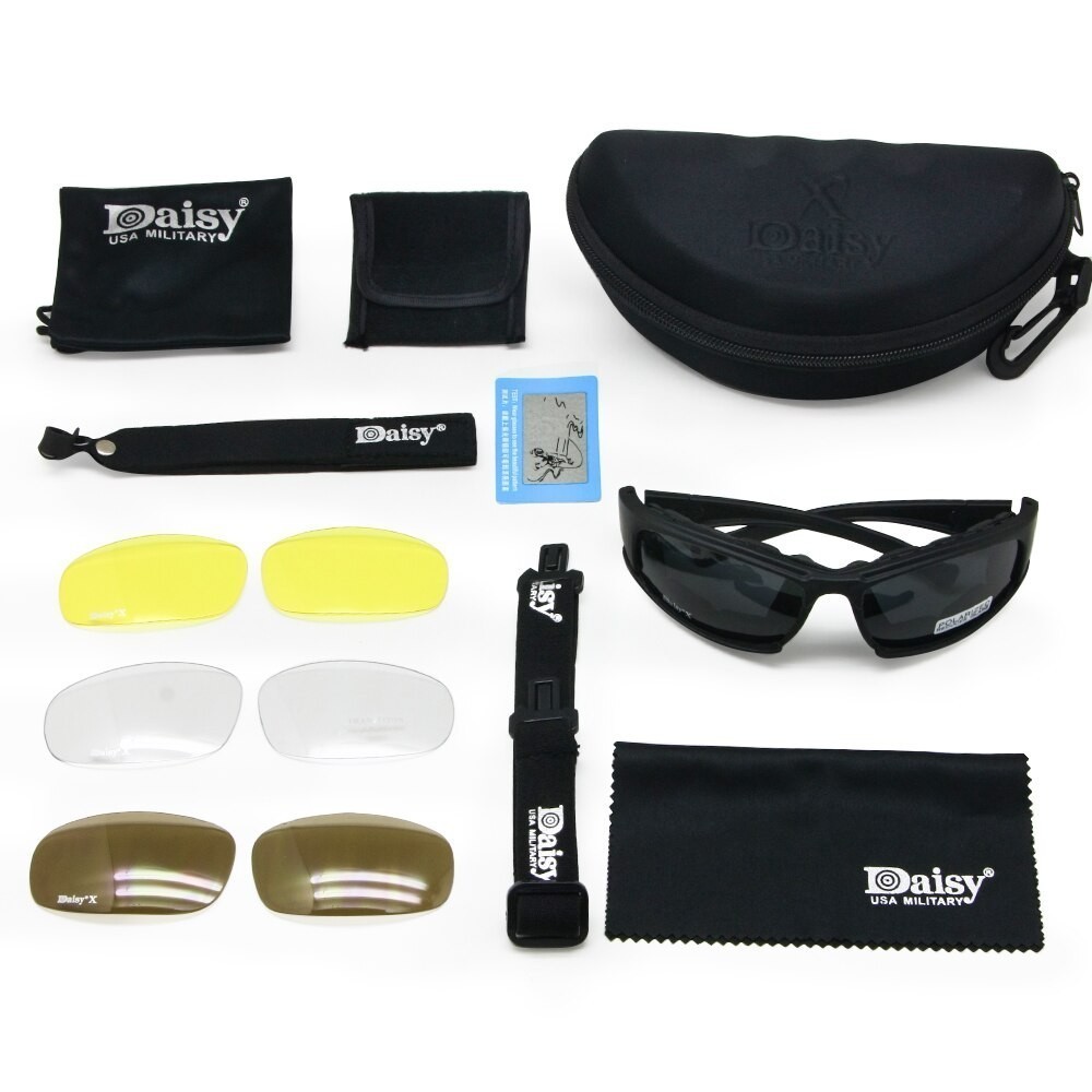 Jual Kacamata Sunglasses Tentara Military Tactical Daisy x7 Polarized ...