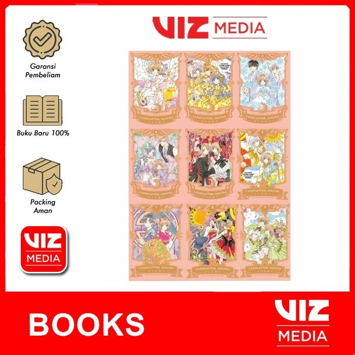 Jual Manga: Cardcaptor Sakura Collector's Edition 9 book series by ...