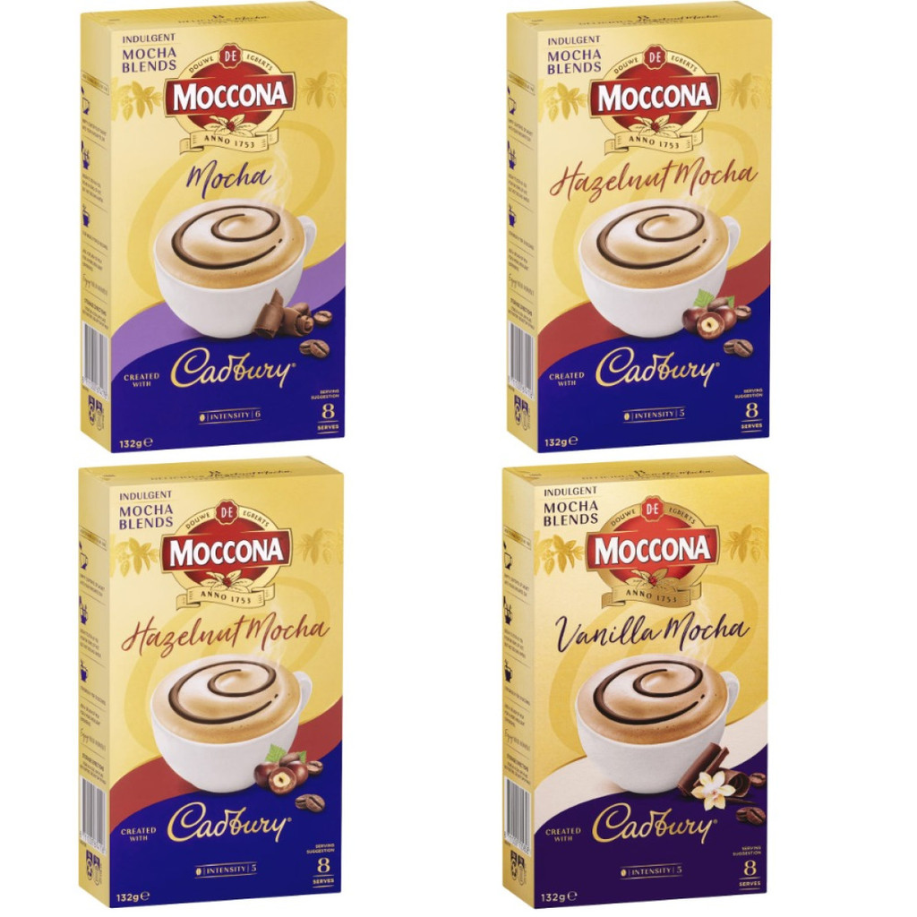 Jual MOCCONA Sachet Australia Kopi Instant Box Cadbury Hot Iced Coffee ...