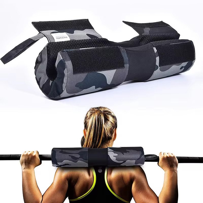 Jual Barbell Squat Shoulder Pad Hip Thrust Barbell Foam Cover Weight ...