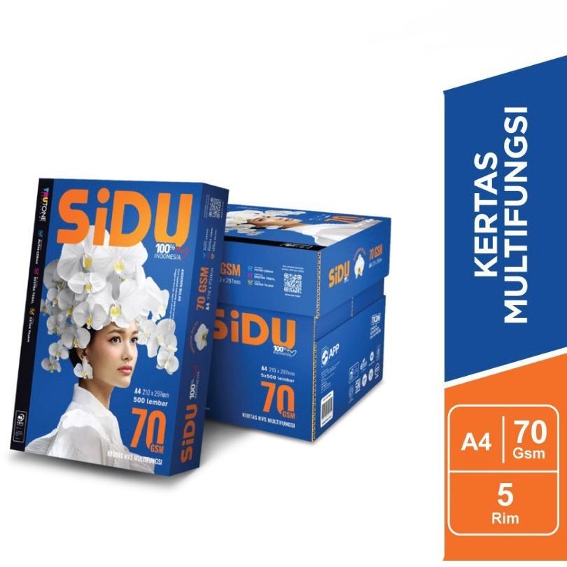 Jual HVS SIDU A4 70 GSM | Shopee Indonesia