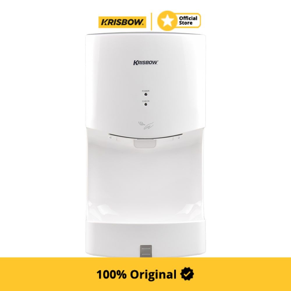 Jual Krisbow Pengering Tangan Hand Dryer High Speed 105 M/S 800 W ...
