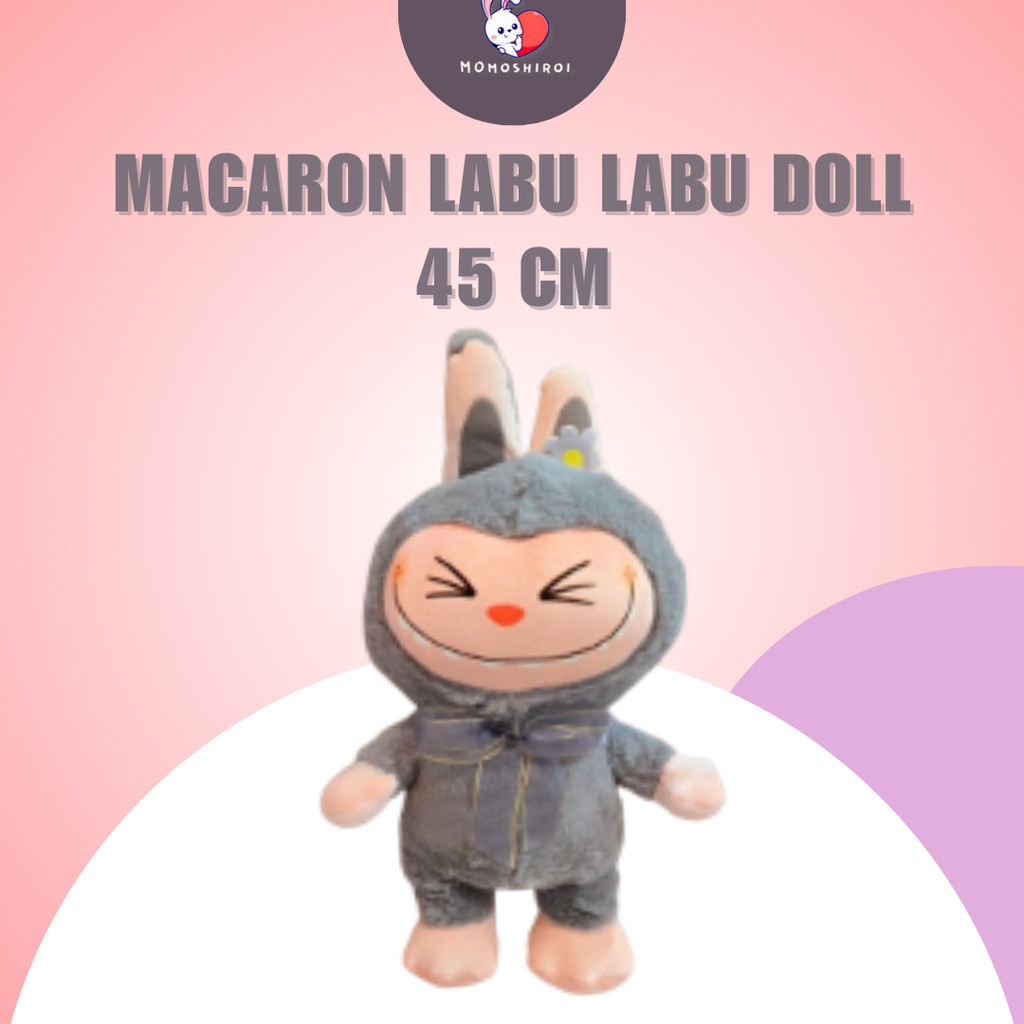 Jual Macaron Labu Labu doll Mata Sipit Boneka Labubu The Monsters ...