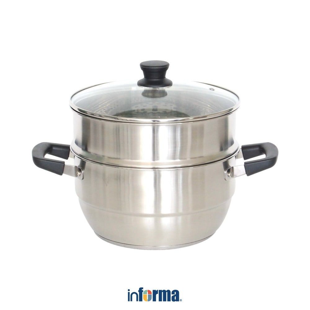 Jual Informa Cooking Color 24 M Odesa Panci Kukus Casserole Pot Masak ...