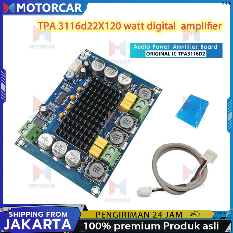 Jual TPA3116D2 2x120W Dual-channel Stereo High Power Digital Audio Power Amplifier Class D XH ...