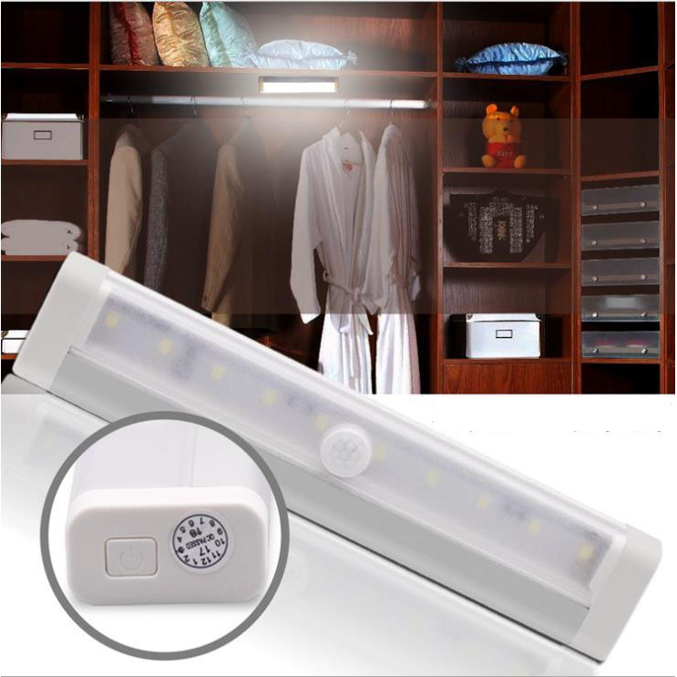 Jual Smart Human Body Sensors Night Lights Wall PIR Sensors Bathroom ...