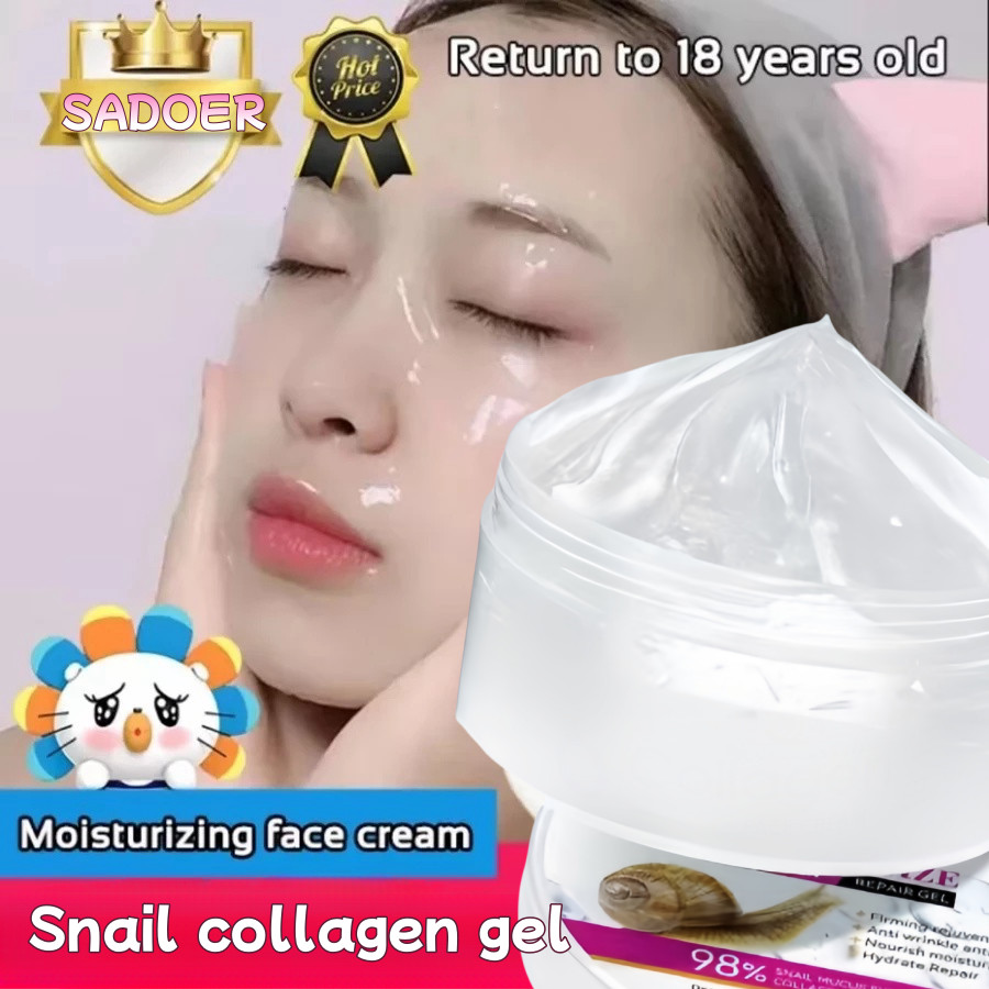 Jual SADOER Snail Reorganize Collagen Repair Gel Soothing Gel ...