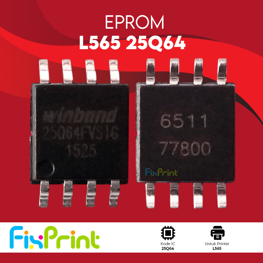 Jual IC Eeprom L565 Eprom Reset L 565 Resetter Printer L565 IC Counter ...