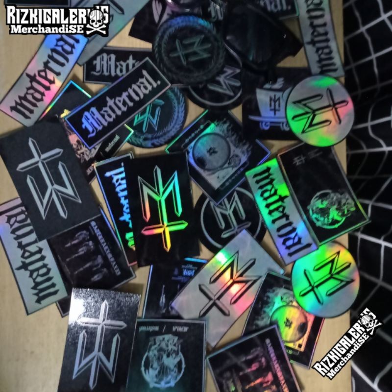 Jual Stiker maternal hologram laminasi glossy tahan sinar matahari dan ...