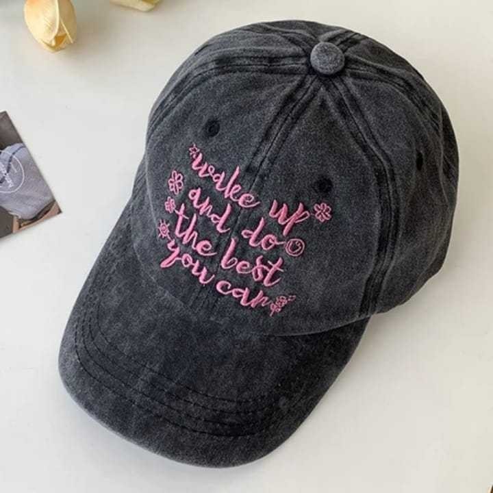 Jual Topi Baseball WAKE UP VINTAGE MADE Terbaru Topi Pria Dan Wanita ...