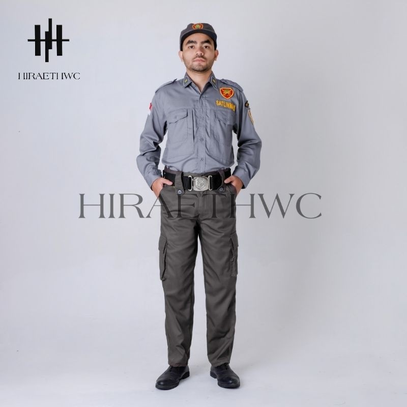 Jual Seragam Linmas/Seragam Lapangan Hansip/Setelan Linmas Pakaian ...