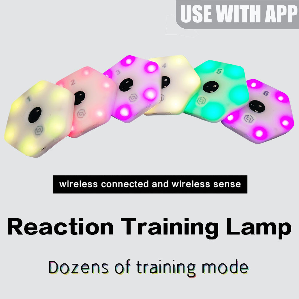Jual 【queling】reaction training light lamp speed agility response ...