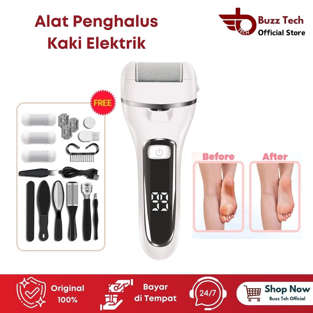 Jual Alat Penghalus Tumit Kaki Penghalus Kaki Elektrik Untuk Kulit Mati ...