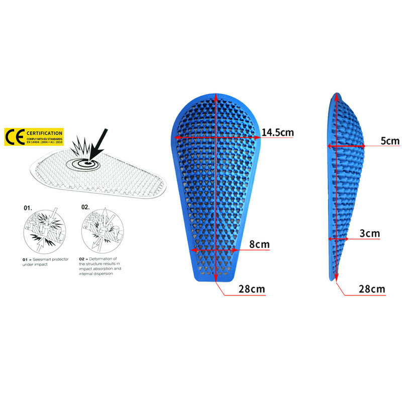 Jual Riding protect Gear CE Insert Armor Knee Hip Protector Pads ...