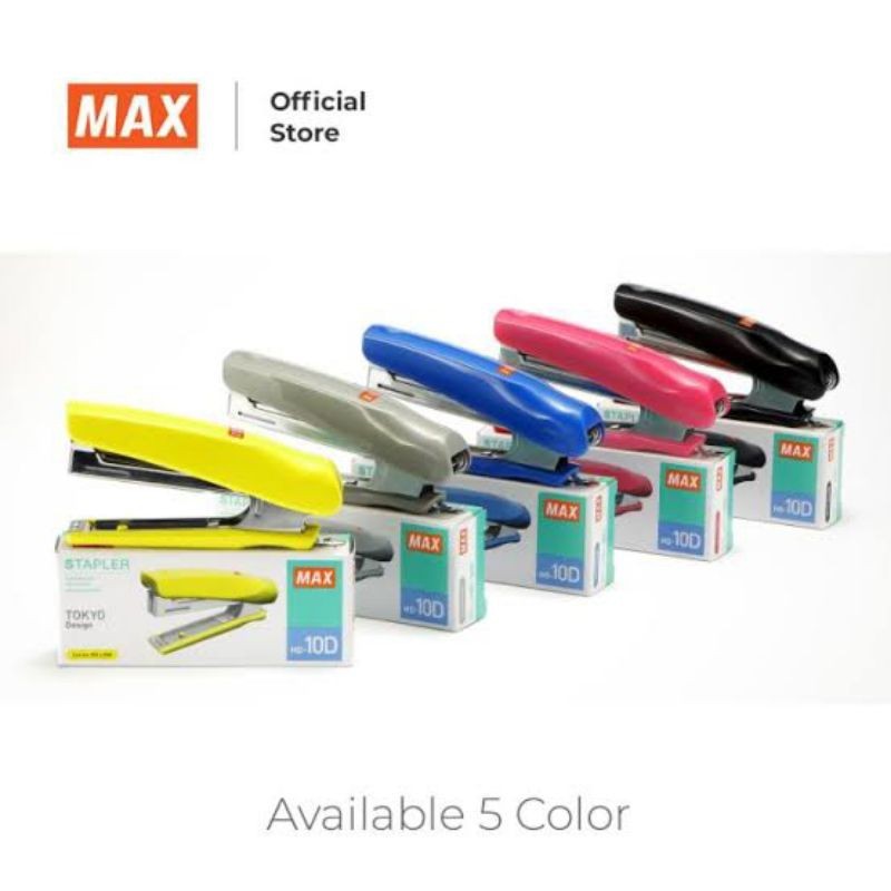 Jual MAX HD-10D STAPLER STAPLES ORIGINAL (1PCS) | Shopee Indonesia