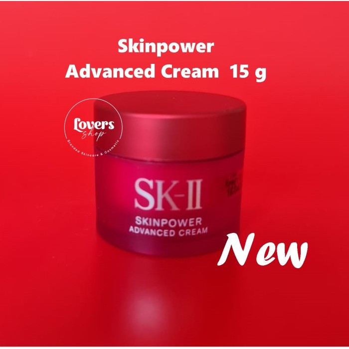 Jual SK-II/SK2/SKII/SK II Skinpower skin power Advanced cream 15 g | Shopee Indonesia