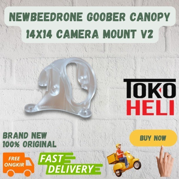 Jual NewBeeDrone Goober Canopy 14X14 Camera Mount V2 Clear | Shopee ...