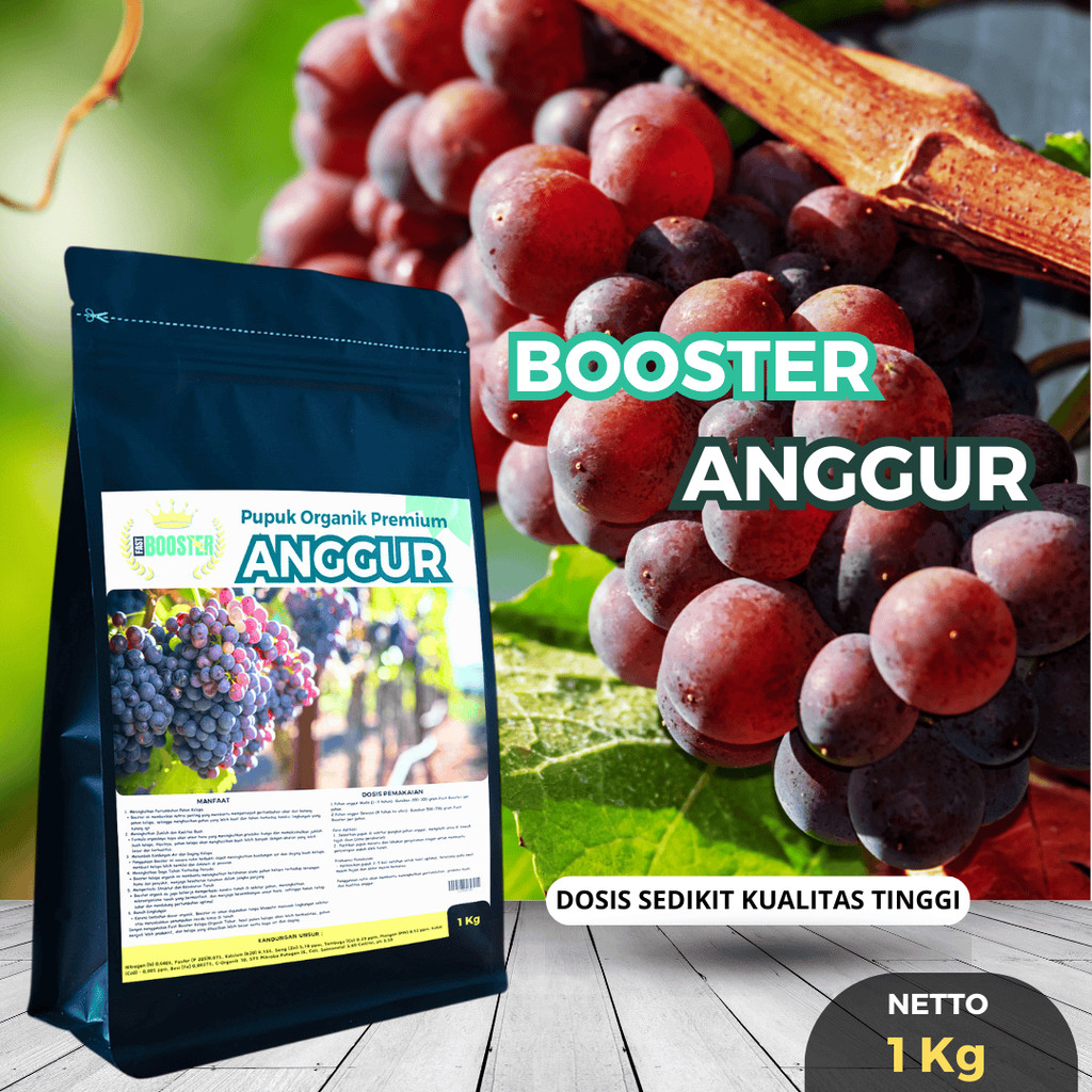 Jual Fast Booster Tabur - Tanaman Anggur 1 Kg pupuk organik pelebat buah dan pertumbuhan tanaman ...