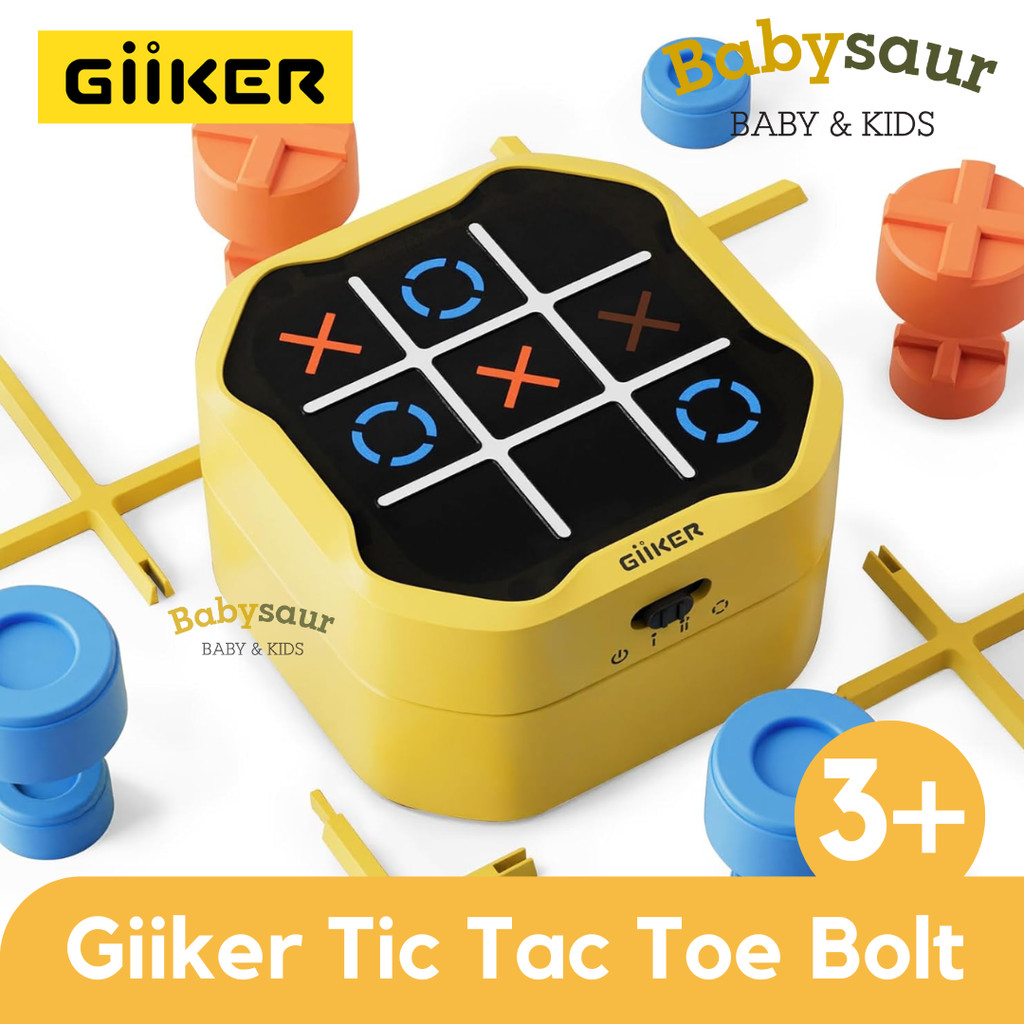Jual Giiker Tic Tac Toe Bolt Mainan Board Game Anak Laki Laki Perempuan ...