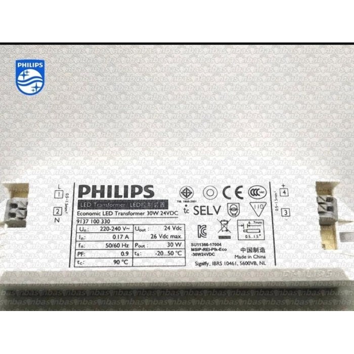 Jual philips trafo economic led transformer / power supply led strip ...
