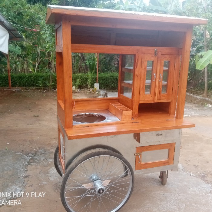 Jual gerobak bakso roda tiga free ongkir | Shopee Indonesia