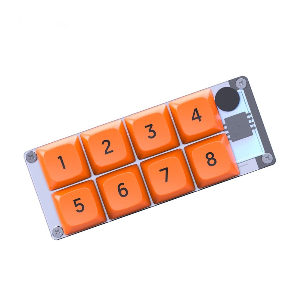 Jual Mini RGB Programming Macro Custom Knob Mechanical Keyboard and ...