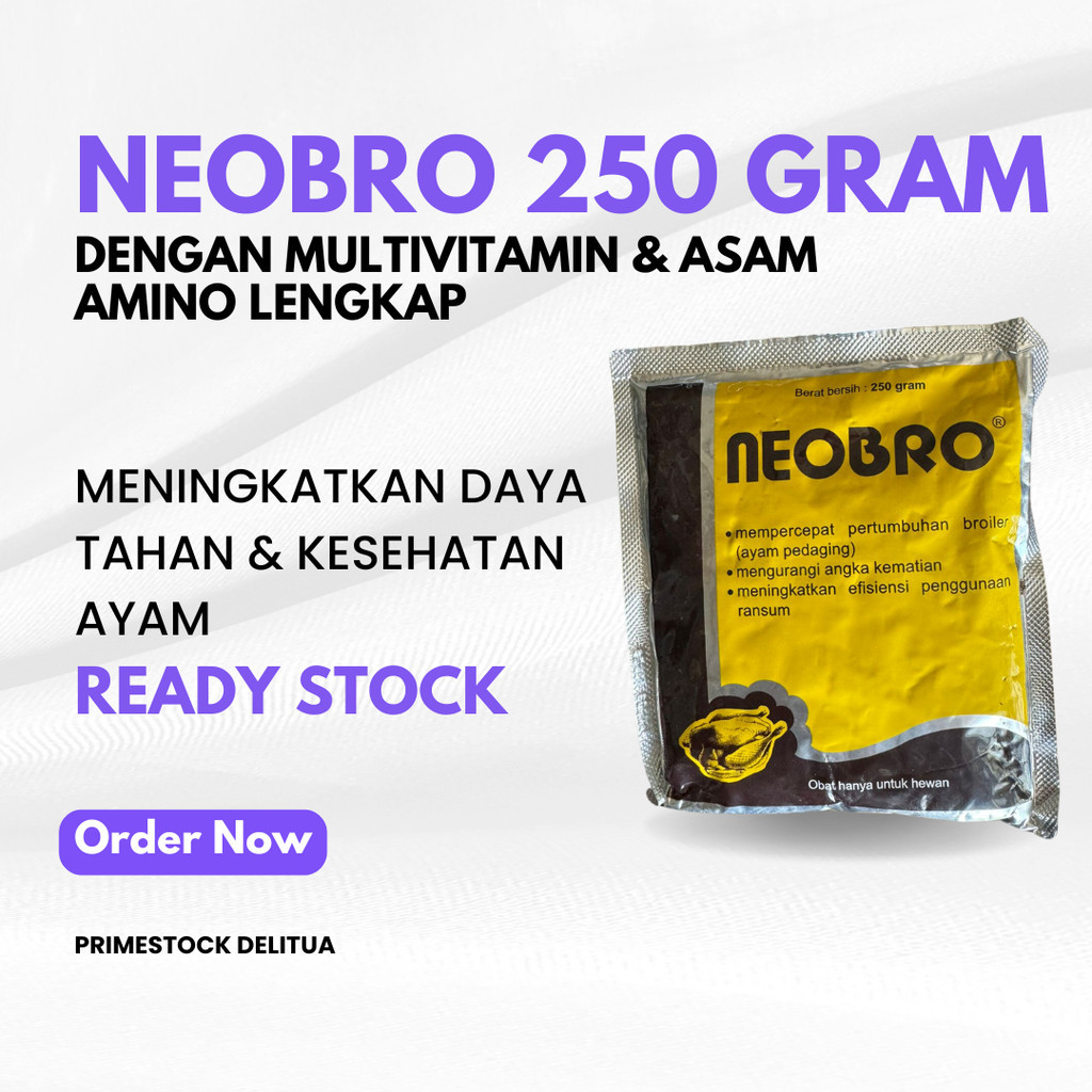 Jual NEOBRO 250 Gram MEDION: Suplemen Unggulan untuk Pertumbuhan ...